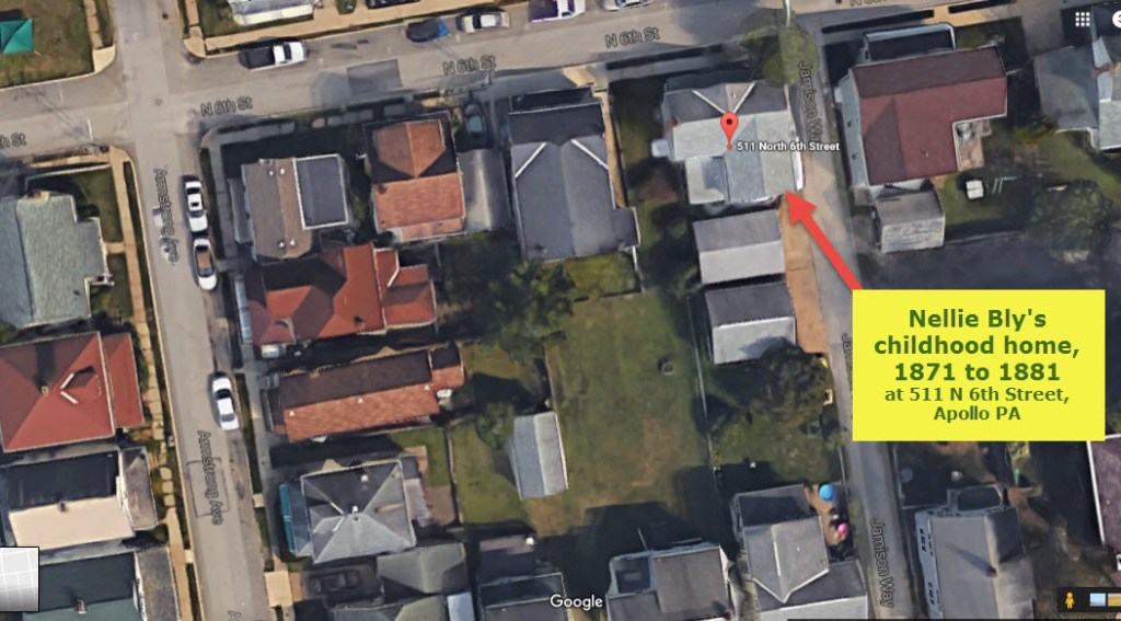 Nellie Bly Dwells on Simon Truby’s Farm – Truby Farmhouse Apollo PA